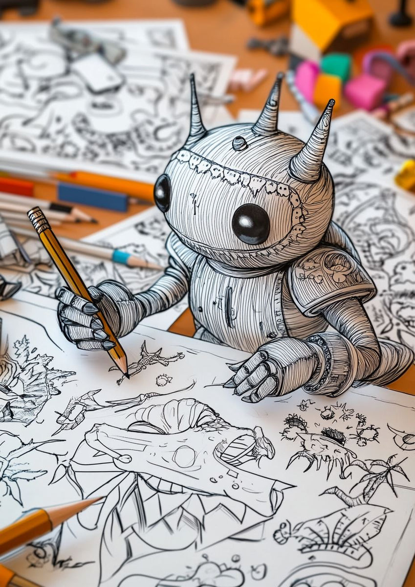 Discover the Joy of Adult Colouring with Our Unique PDF Collection! – Festive Fox